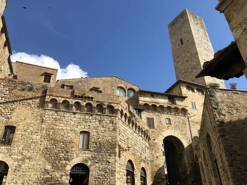 The Town of Medieval Towers